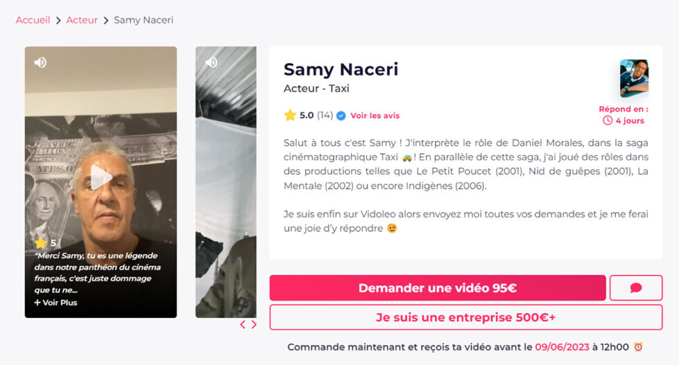 Samy Naceri – Actualités | Vidoleo Blog